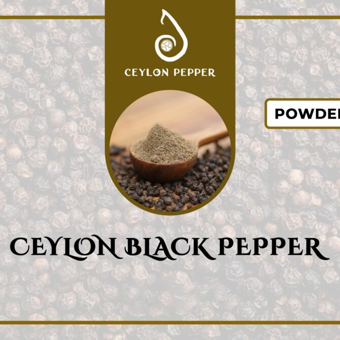 Ceylon Pepper – King Of Spices